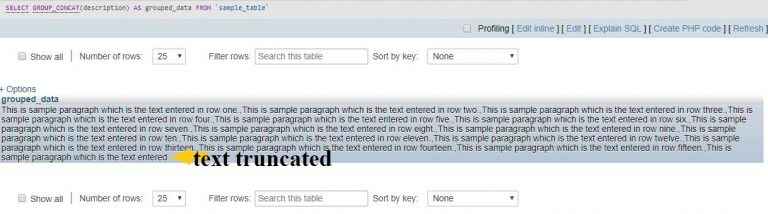 Extend Groupconcat Limit In Phpmyadmin And Mysql Techbriefers