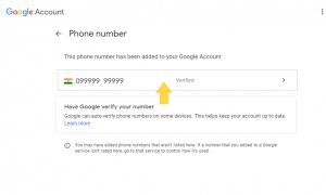 Change Gmail Phone Number | Google Phone Number Change